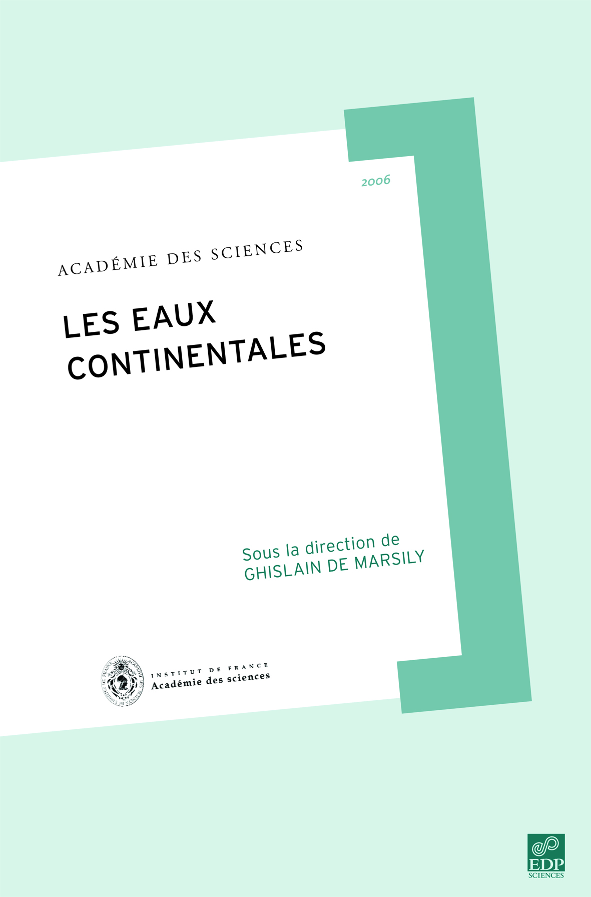Les eaux continentales - - (EAN13 : 9782759801510) | La boutique EDP Sciences : e-librairie ...