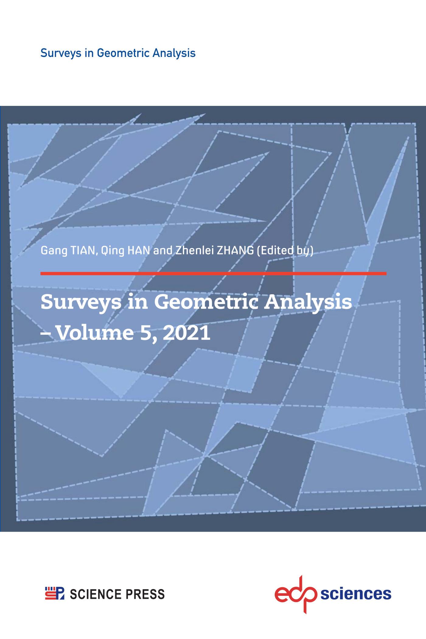 Surveys in Geometric Analysis – Volume 5, 2021 - - (EAN13 ...